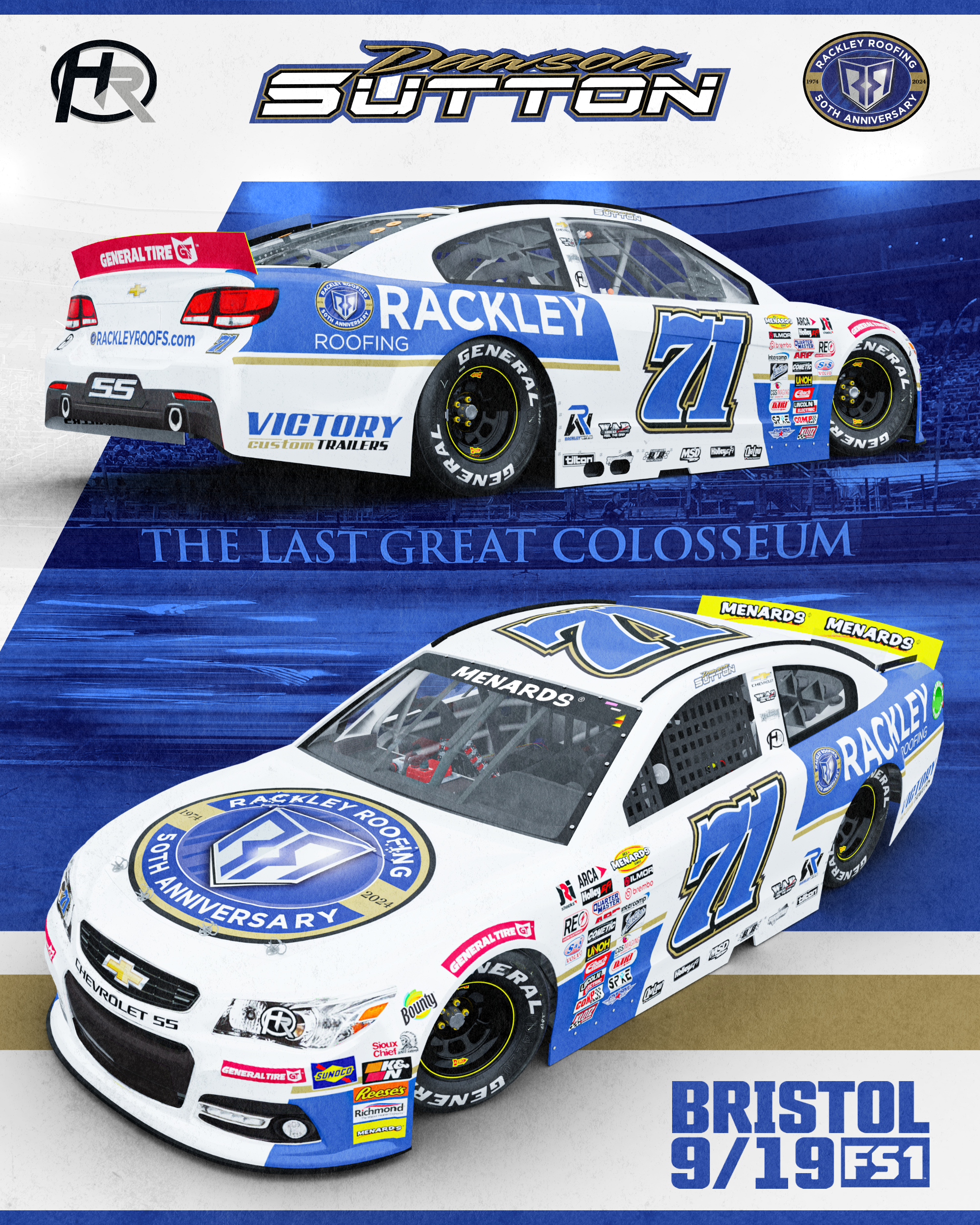 Dawson Sutton to Campaign Hettinger Racing Chevrolet with Rackley ...